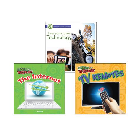 High Interest Science Cool Technology Grades K 2 Set 1 Variety Steps To Literacy Shop