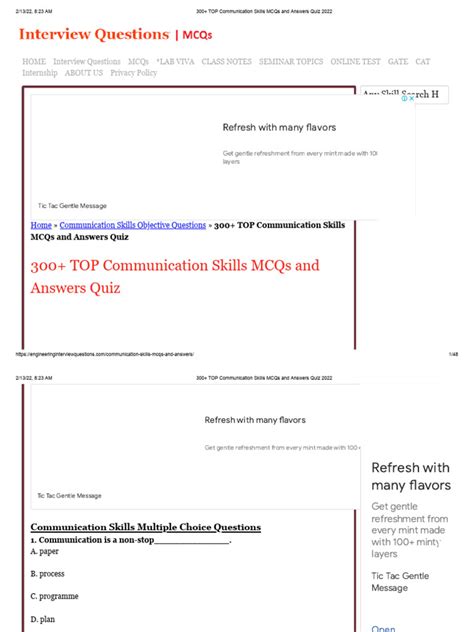 300 Top Communication Skills Mcqs And Answers Quiz 2022 Pdf Frequency Modulation Amplifier