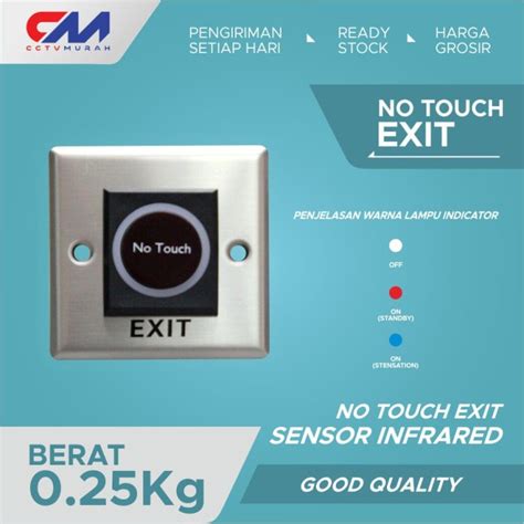 jual akses exit button no touch shopee indonesia