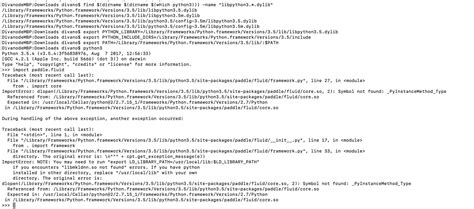 MacOS编译安装paddle v 问题持续更新 Issue PaddlePaddle Paddle GitHub