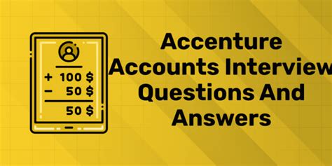 Accenture Accounts Interview Questions And Answers