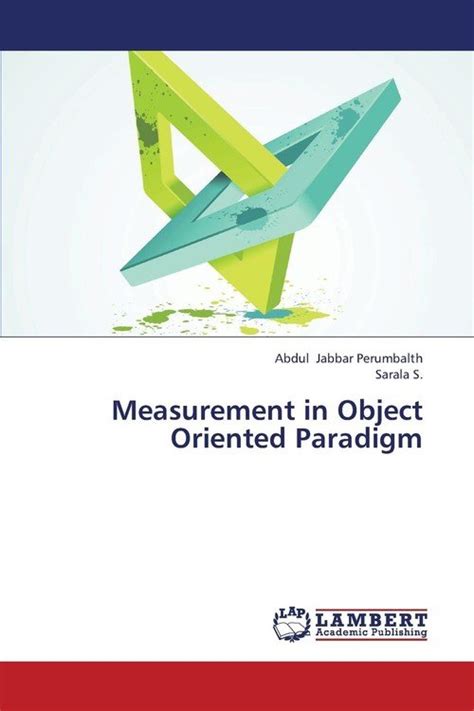 Measurement In Object Oriented Paradigm Jabbar Perumbalth Abdul Książka W Empik