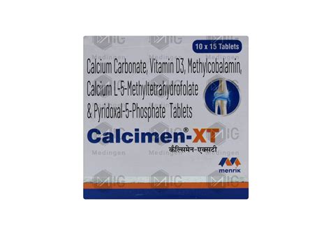 Calcimen Xt Tablet View Uses Side Effects Price And Substitutes
