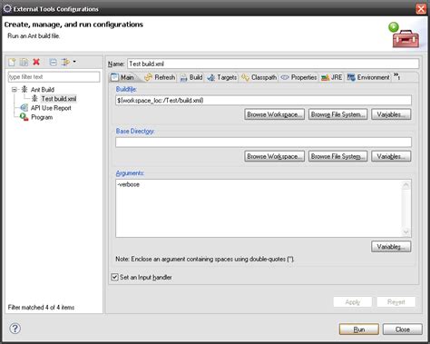 Java Is There A Way To Set Ant Verbose Inside Buildxml Stack