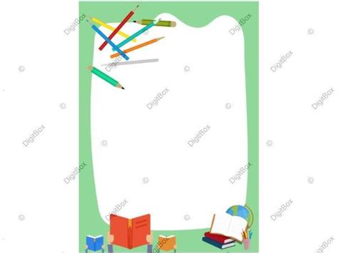 عکس کادر برای نوشتن متن درسی دیجیت باکس Digitbox