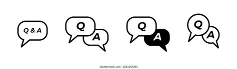 Set Faq Icon Collection Help Ask Stock Vector Royalty Free 2275432759 Shutterstock