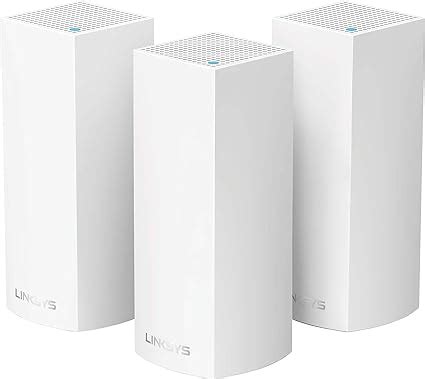 Amazon Com Linksys WHW0301 Velop Intelligent Mesh WiFi Router System AC2200 Tri Band Network