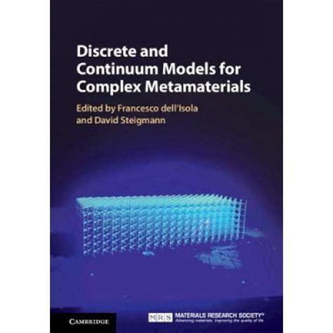 livro discrete and continuum models for complex metamaterials em