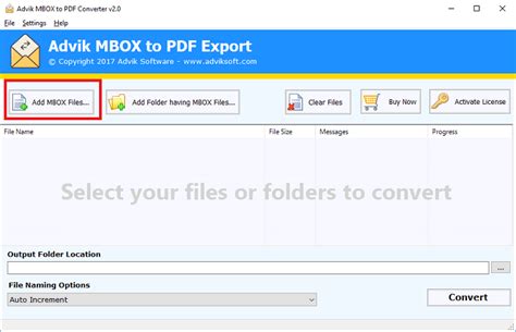 MBOX To PDF Converter To Print MBOX Files To PDF Documents