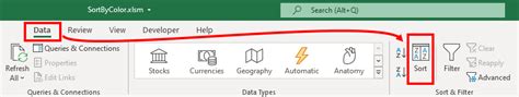 Ways To Sort By Color In Microsoft Excel How To Excel