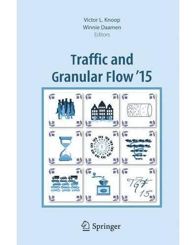 traffic and granular flow edition 2015 relié collectif achat