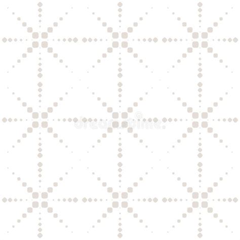 Texture With Dotted Shapes Sparkles Crosses Delicate Grid Lattice Stock Vector