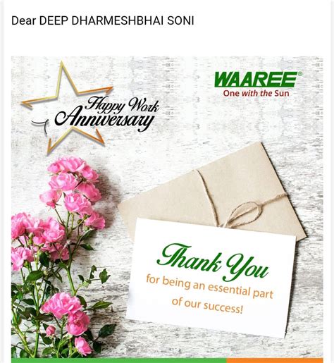 Deep Soni On Linkedin Today On Completing My 5 Years With This Amazing Company Waaree Energies