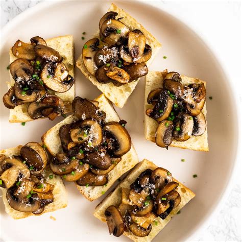 Mushroom Bruschetta Mushroom Bruschetta