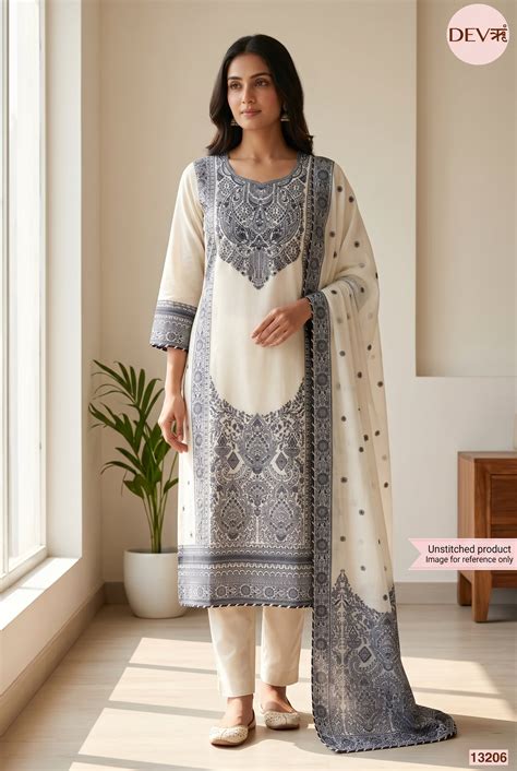 Premium Cotton Unstitched Suits