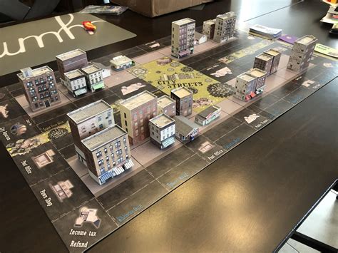 First Printed Prototype Board R Boardgamedesign