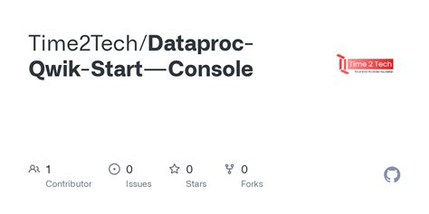 Dataproc Qwik Start Console Dataproc Qwik Start Console Md At Main Time Tech Dataproc Qwik