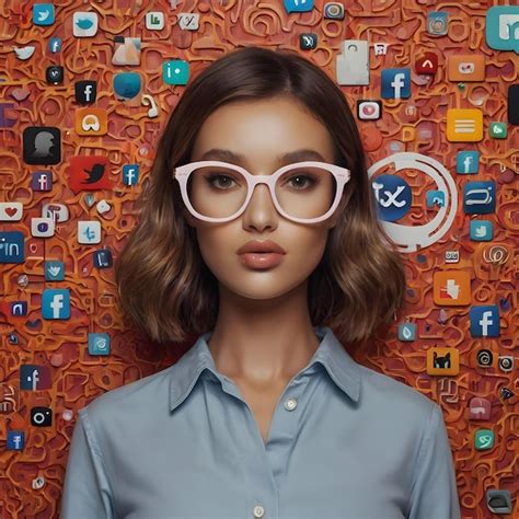 Premium Photo Social Media Manager Representation