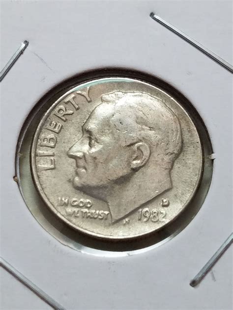 1982 D Roosevelt Dime Ddo Ddr Off Center For Sale Buy Now Online