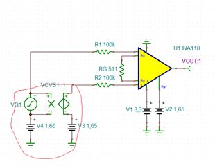INA Output Not Centered Around Reference Gain Incorrect