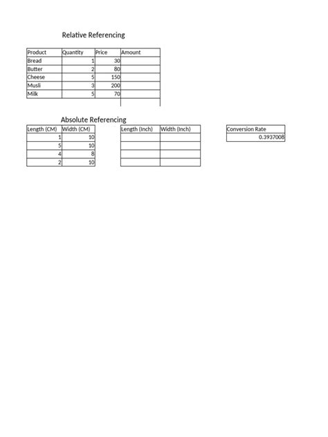 Cell Referencing Pdf