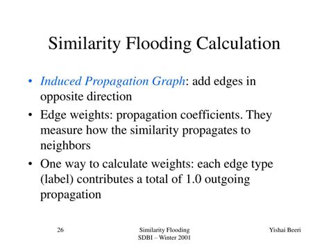Ppt Similarity Flooding Powerpoint Presentation Free Download Id