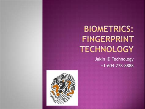 Ppt Biometrics Fingerprint Devices Powerpoint Presentation Free Download Id7373960