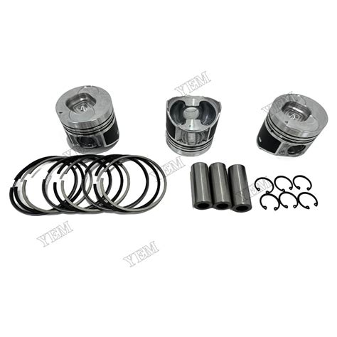 Piston And Piston Ring Set For Isuzu 3kc1 Engine