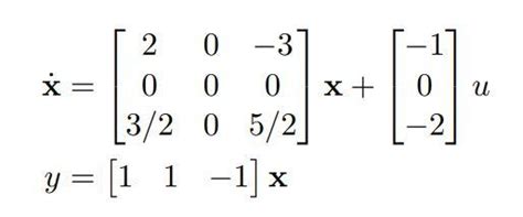 Solved Consider The Linear System Given Input U T And Chegg