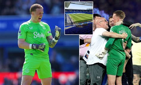 Jordan Pickford Admits The Pressure Is On Everton To Sign Off In Style