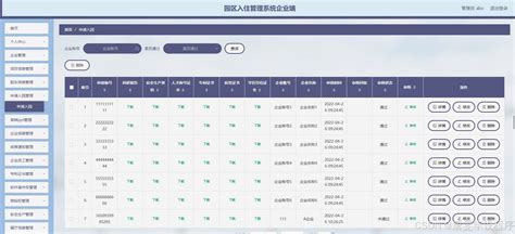 Springboot毕设 园区入住管理系统企业端 程序论文 Csdn博客