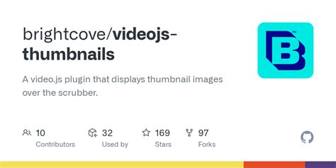 Github Brightcove Videojs Thumbnails A Video Js Plugin That Displays Thumbnail Images Over