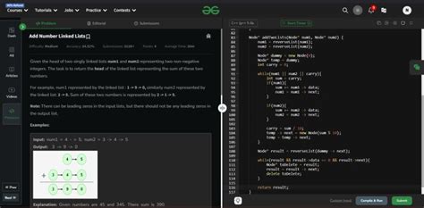 Gfg160 Gfg160 Geekstreak2024 Linkedlist Problemsolving Naman Jain