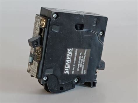 Siemens 15a Plug On Neutral Dual Function Afci Gfci Circuit Interrupter Q115dfnp