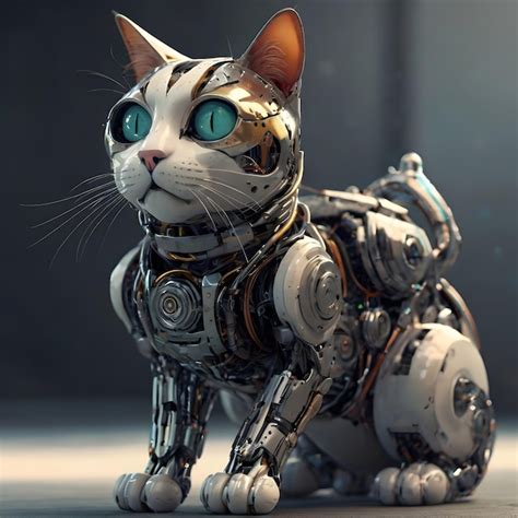 87 000 Robot Cat Technology Pictures