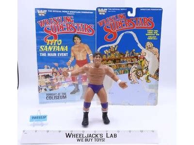 Tito Santana Wwf Ljn Titan Sports 8 1985 1986 Wrestling W Poster