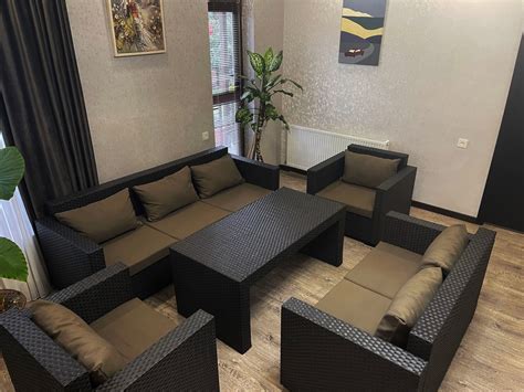 ეზოს ვერანდის დაწნული ავეჯი თბილისის ფორუმი