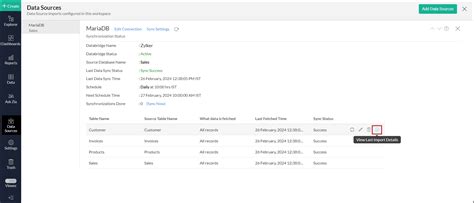 Importing Data From Mariadb Analytics Plus Cloud