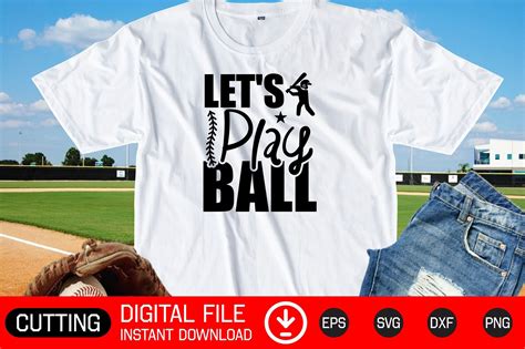 Lets Play Ball Graphic By Mockupstory24 · Creative Fabrica