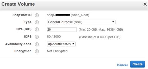 reducing aws ebs volumes