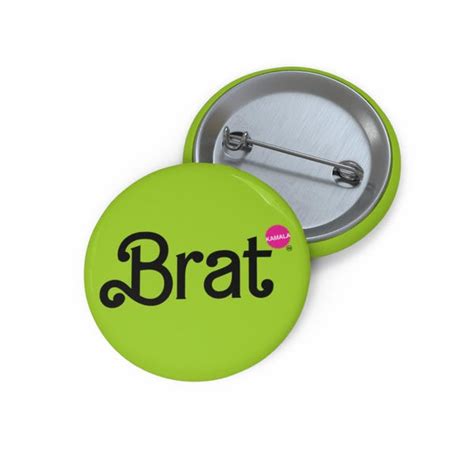 Kamala Harris Brat Pin Etsy