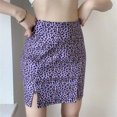 Mini Jupe Léopard Violette Léopard Passion