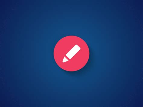 Edit Button By Victor Vector On Dribbble