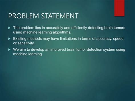 Brain Tumor Detection Ppt 1todaypptx
