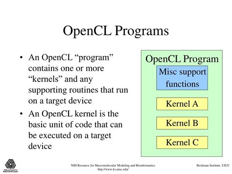 Ppt An Introduction To Opencl Powerpoint Presentation Free Download