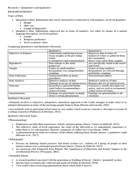 Research 2 Pdf Quantitative Research Statistics