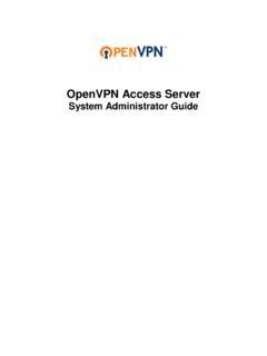 Openvpn Access Server Sysadmin Guide Openvpn Access Server Sysadmin Guide Pdf PDF PRO