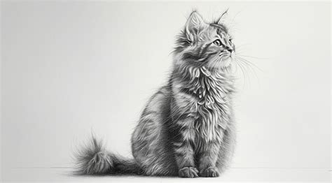 Как нарисовать кошку карандашом поэтапно по картинкам