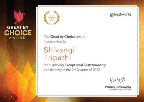Shivangi Tripathi On Linkedin Exceptional Craftsmanship Is A Tag I