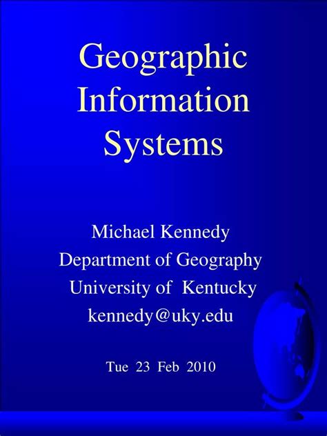 Ppt Geographic Information Systems Powerpoint Presentation Free Download Id2091352